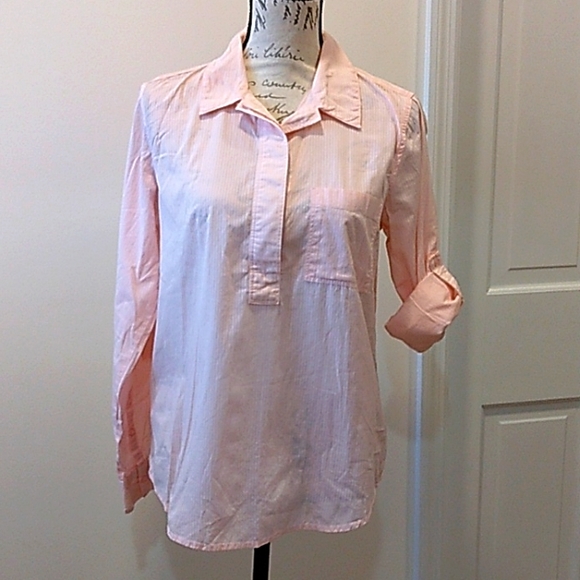 Basic Editions | Tops | Basic Edeitions Pink Shirt Size M | Poshmark